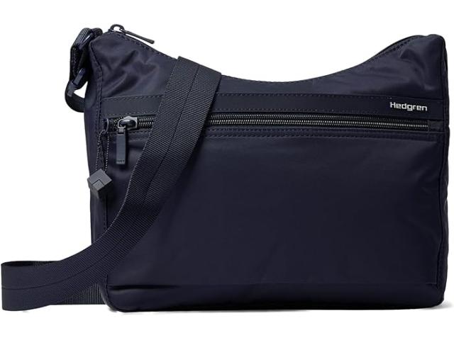(取寄) ヘデグレン レディース ハーパーズ スモール Rfid ショルダー バッグ Hedgren women Harper's Small RFID Shoulder Bag Total Eclipse