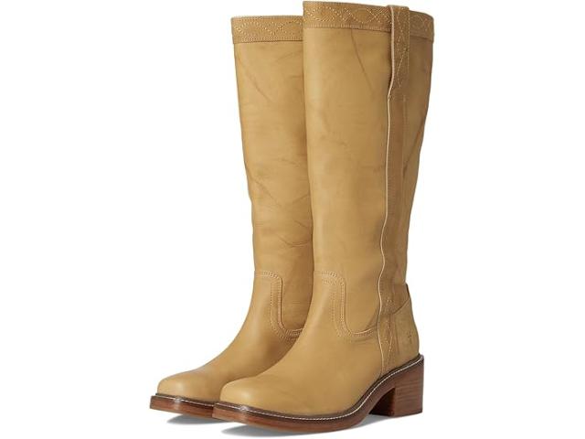 (取寄) フライ レディース ケイト プル-オン ワイド カーフ Frye women Kate Pull-On Wide Calf Banana