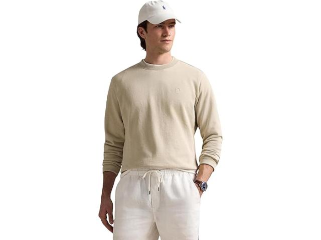 (取寄) ラルフローレン メンズ ループバック フリース スウェットシャツ Polo Ralph Lauren men Loopback Fleece Sweatshirt Stoneware Grey