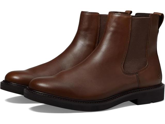 (取寄) エコー メンズ ロンドン ダブル ゴア チェルシー ブーツ ECCO men ECCO London Double Gore Chelsea Boots Cocoa Brown