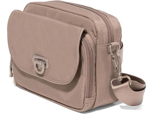 (取寄) バッガリーニ レディース コースタル フリップ ロック カメラ バッグ クロスボディ Baggallini women Coastal Flip Lock Camera Bag Crossbody Moonrock