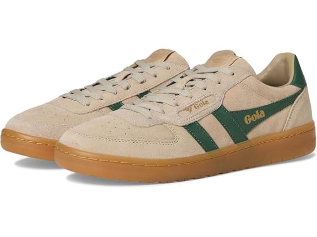 (取寄) ゴーラ レディース ホーク スエード 86 Gola women Hawk Suede '86 Bone/Evergreen/Gum