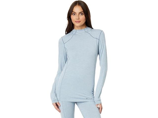 (取寄) ホットチリ レディース クリマ-テック ブーディ Hot Chillys women Clima-Tek Hoodie Ashley Blue Heather