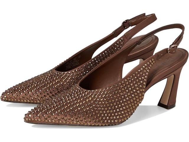 (取寄) ナチュラライザー レディース 27 エディット イレイン Naturalizer women 27 Edit Elaine Cocoa Brown Sparkle Satin