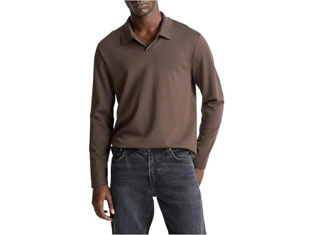 (取寄) ヴィンス メンズ ミラノ ロング スリーブ ジョニー カラー Vince men Milano Long Sleeve Johnny Collar Mission