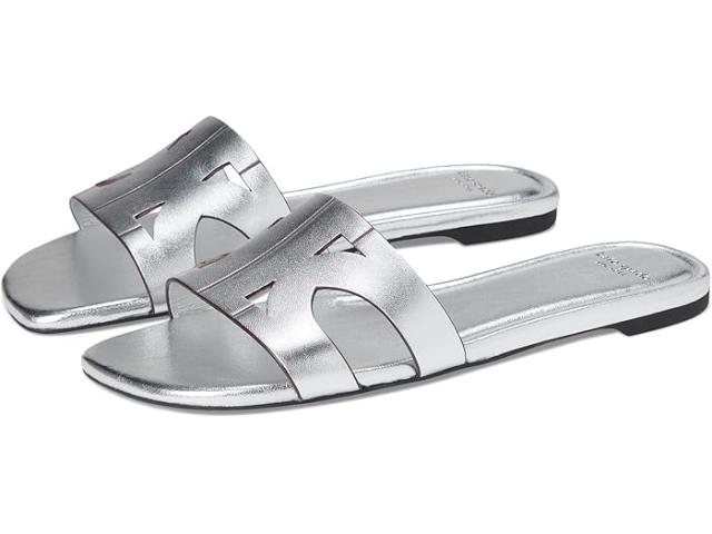 (取寄) ケイトスペード レディース デュオ スライド サンダル Kate Spade New York women Duo Slide Sandal Silver