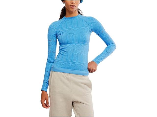 (取寄) エフピー ムーブメント レディース ハイ ロード ロング スリーブ レイヤー FP Movement women High Road Long Sleeve Layer Light Cobalt