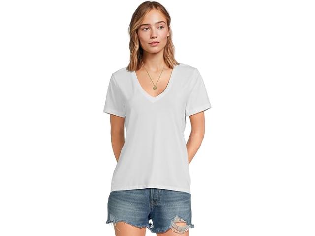 (取寄) メイドウェル レディース ノースサイド Vネック ティー Madewell women Northside Vneck Tee White