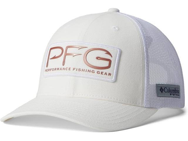 (取寄) コロンビア レディース パフォーマンス フィッシング ギア メッシュ ボール キャップ Columbia women PFG Mesh Ball Cap White/PFG Hooks Logo