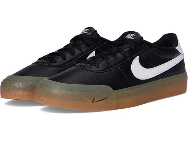(取寄) ナイキ メンズ コート ショット Nike men Court Shot Black/White/Gum Light Brown