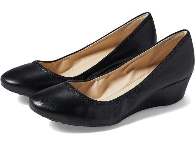 (取寄) コールハーン レディース スローン ウェッジ Cole Haan women Cole Haan Sloane Wedge Black Leather