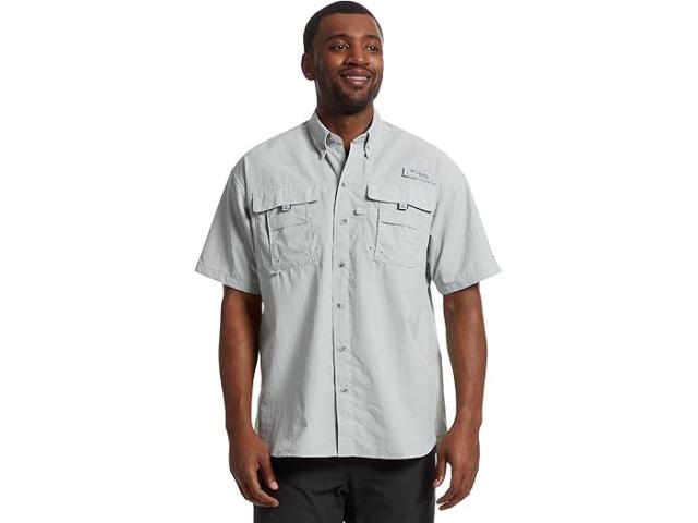 (取寄) コロンビア メンズ バハマ リ ショート スリーブ シャツ Columbia men Bahama II Short Sleeve Shirt Cool Grey 1