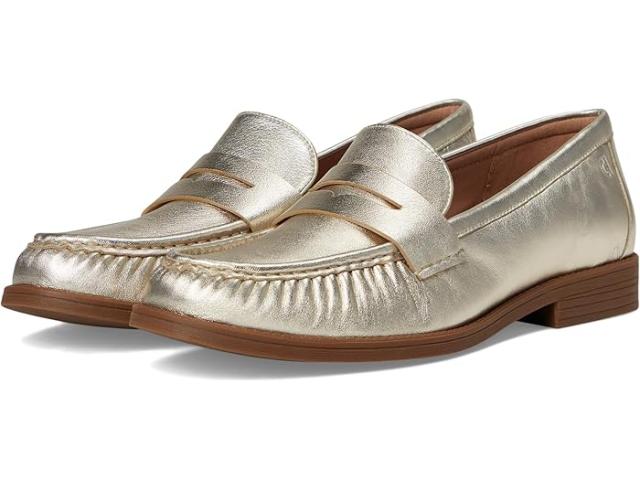(取寄) コールハーン レディース スタッシ ソフト ドライビング スタイル ローファーズ Cole Haan women Stassi Soft Driving Style Loafers Soft Gold Leather