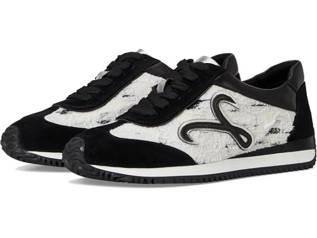 (取寄) ヴァネリ レディース  Vaneli women Qalan Black Suede Multi Combo