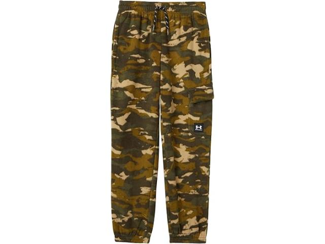 (取寄) アンダーアーマー キッズ メンズ ハンドー プリンテッド カーゴ Under Armour Kids men Hundo Printed Cargo Marine OD Green