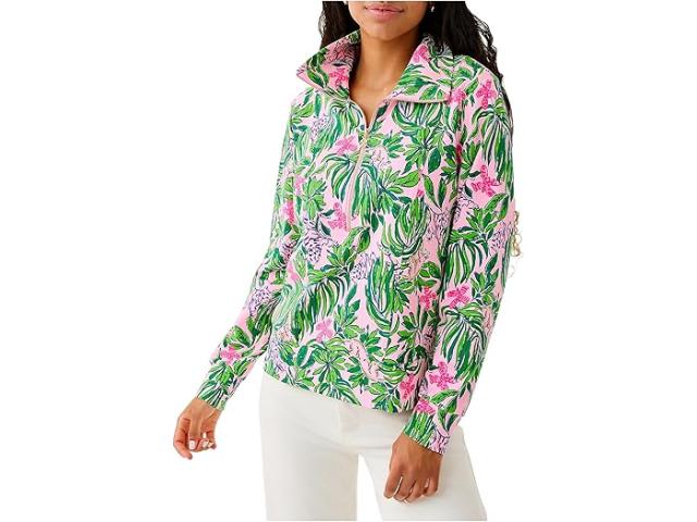 (取寄) リリー ピュリッツァー レディース エレーニ Upf 50+ プルオーバー Lilly Pulitzer women Eleni Upf 50+ Pullover Conch Shell Pink