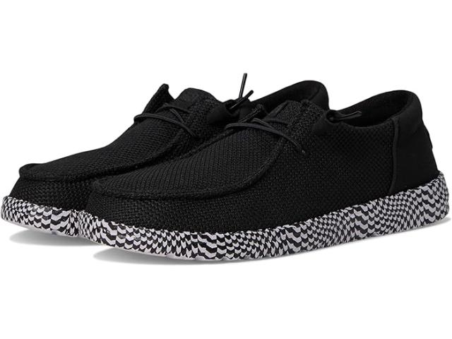 (取寄) ヘイ デュード レディース ウェンディ ファンク ワープト ゲオ Hey Dude women Wendy Funk Warped Geo Black/Lilac