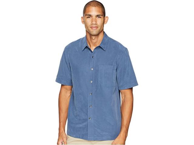 (取寄) ロイヤルロビンズ メンズ デザート パッカー S/S  Robbins men  Desert Pucker S/S Collins Blue 2