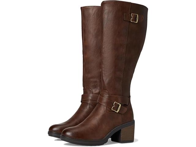 (取寄) ドクターショール レディース プレリー ジップ トール ブーツ Dr. Scholl's women Prairie Zip Tall Boots Dark Brown Wide Calf