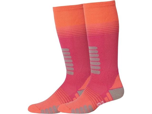 (取寄) ユーロソックス レディース スキー シュプリーム 2-パック Eurosock women Ski Supreme 2-Pack Pink/Lava