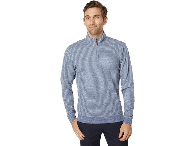 (取寄) ジョニーオー メンズ スカイルズ パフォーマンス 1/4 ジップ johnnie-O men Skiles Performance 1/4 Zip Indigo