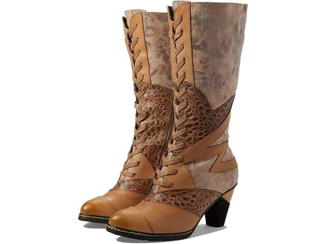 (取寄) ラルティストバイスプリングステップ レディース マラギー クロコ L'Artiste by Spring Step women Malagie Croco Beige Multi