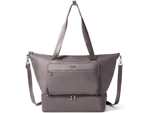 (取寄) バッガリーニ レディース パーク アベ ウィークエンダー Baggallini women Park Ave Weekender Smoke Twill