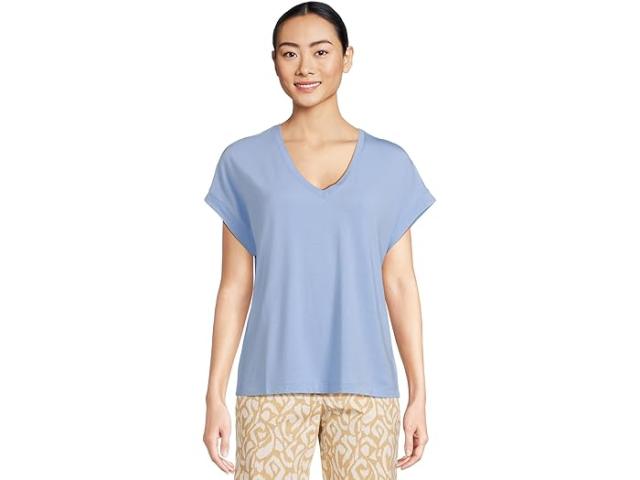 (取寄) トミーバハマ レディース カウアイ V-ネック ショート スリーブ  Bahama women Kauai V-Neck Short Sleeve Big Sky Blue
