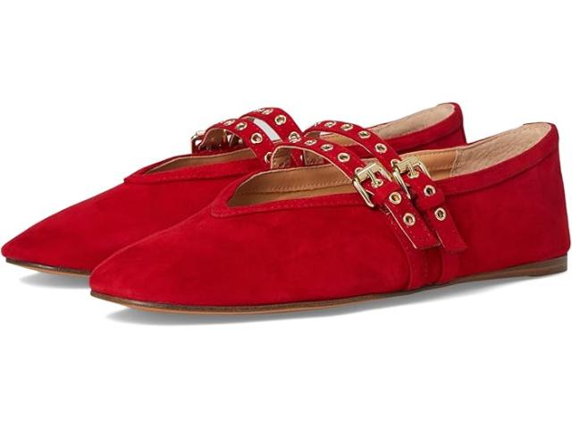 (取寄) スティーブマデン レディース リディア Steve Madden women Lydia Red Suede