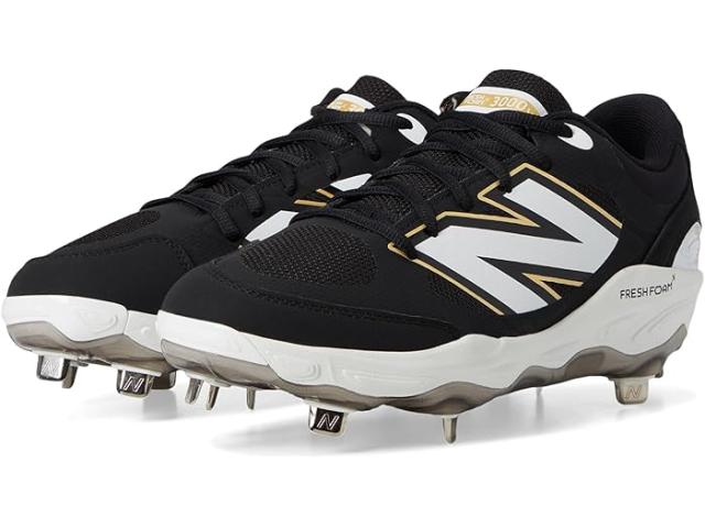 (取寄) ニューバランス メンズ フレッシュ フォーム X ベースボール クリーツ New Balance men Fresh Foam X 3000v7 Baseball Cleats Black/White
