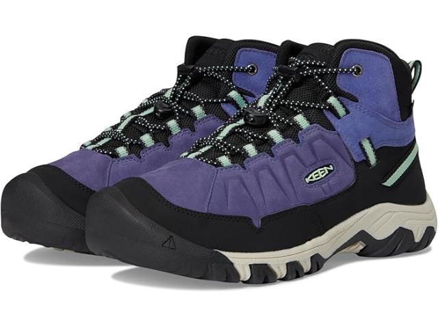 (取寄) キーン キッズ キッズ ターギー 4 ミッド ハイト デュラブル コンフォタブル ウォータープルーフ (リトル キッド/ビッグ キッド) KEEN Kids kids Targhee 4 Mid Height Durable Comfortable Waterproof (Little Kid/Big Kid) Skipper Blue/Hemlock