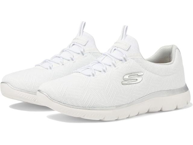 (取寄) スケッチャーズ レディース サミッツ シック SKECHERS women SKECHERS Summits Artistry Chic White Silver