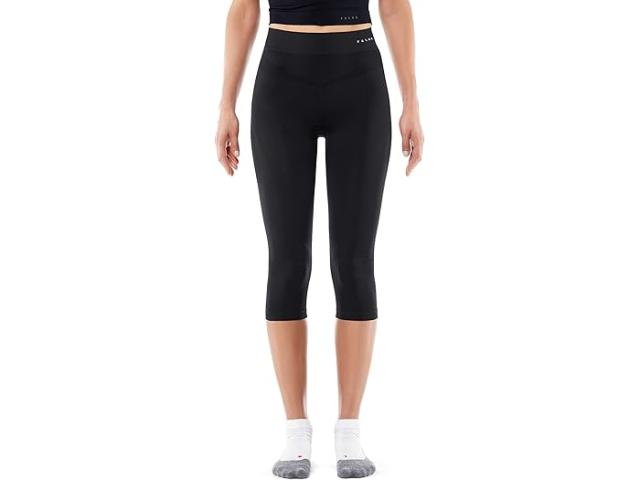 (取寄) ファルケ レディース ESS スポーツ マキシマム ウォーム 3/4 タイツ Falke women ESS Sport Maximum Warm 3/4 Tights Black