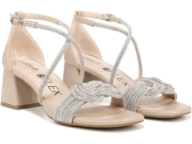 (取寄) ライフストライド レディース キャプティベイト ストラップ ブロック ヒール ドレス サンダル LifeStride women LifeStride Captivate Strappy Block Heel Dress Sandals Tender Taupe