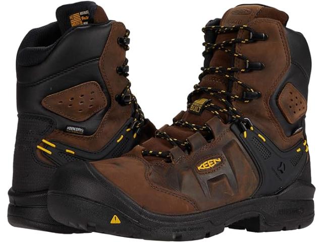 (取寄) キーン ユーティリティ メンズ ドーバー 8 インサレーテッド ウォータープルーフ ブーツ (カーボン-ファイバー トゥ) KEEN Utility men Dover 8