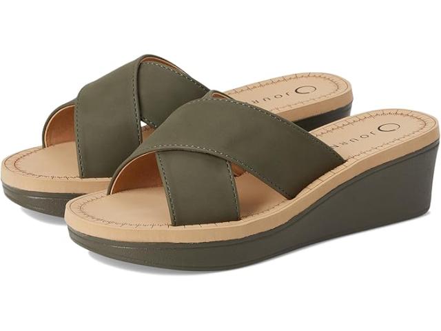 (取寄) ジュルネ コレクション レディース  Journee Collection women Biara Olive