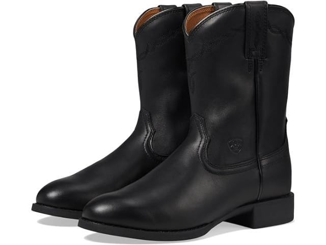 (取寄) アリアット メンズ ヘリテージ ローパー Ariat men Ariat Heritage Roper Black