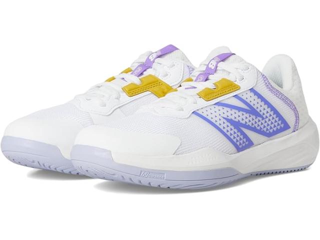 (取寄) ニューバランス レディース テニス シューズ New Balance women 696v6 Tennis Shoes White/Daybreak