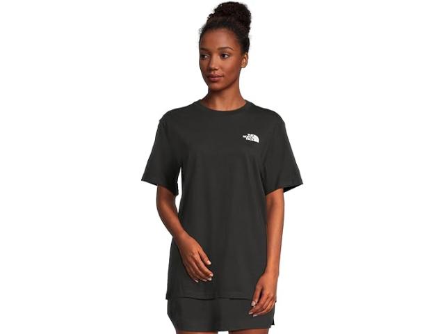 (取寄) ノースフェイス レディース ショート スリーブ コア ボックス NSE ティー The North Face women Short Sleeve Core Box NSE Tee TNF Black/TNF White