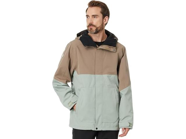 (取寄) ボルコム スノー メンズ ブライトン フル ジップ ジャケット Volcom  men Brighton Full Zip Jacket Agave