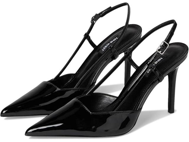 (取寄) ナインウエスト レディース  Nine West women Mianda Black Patent