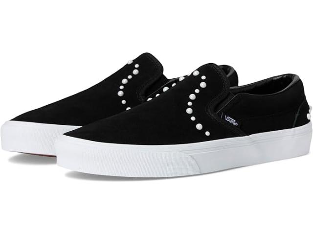 (取寄) バンズ クラシック スリッポン Vans Classic Slip-On Pearls Black