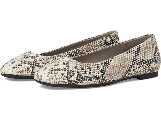 (取寄) エコー レディース マーゴット ボウ バレリーナ バレエ フラッツ ECCO women Margot Bow Ballerina Ballet Flat Dark Clay Snake Print