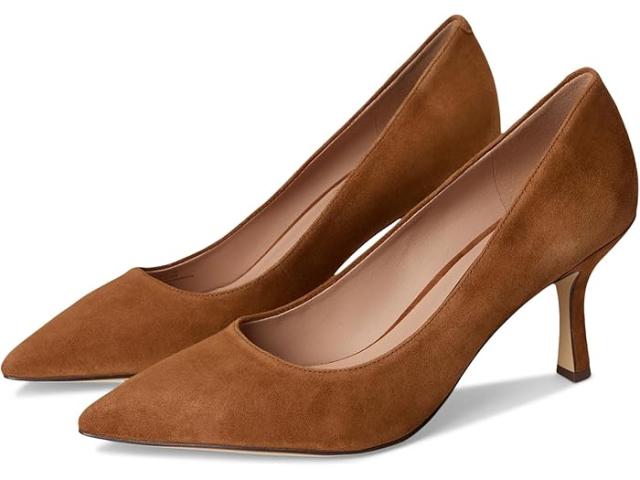 (取寄) コールハーン レディース ヴィヴィカ ポインテッド トゥ パンプス Cole Haan women Vivica Pointed Toe Pumps Tobacco Suede