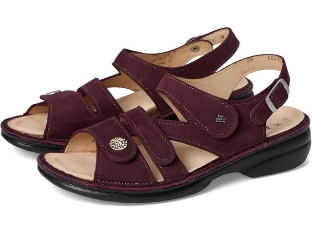 (取寄) フィン コンフォート レディース ゴメラ-S ワイン ノマド Finn Comfort women Gomera-s Wine Nomad Maroon