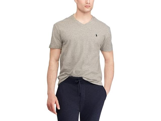 (取寄) ラルフローレン メンズ クラシック フィット V-ネック Tシャツ Polo Ralph Lauren men Classic Fit V-Neck T-Shirt Dark Vintage Heather