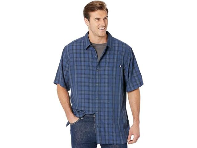 (取寄) マーモット メンズ ビッグ アンド トール エルドリッジ ショート スリーブ Marmot men Big & Tall Eldridge Short Sleeve Arctic Navy/Varsity Blue