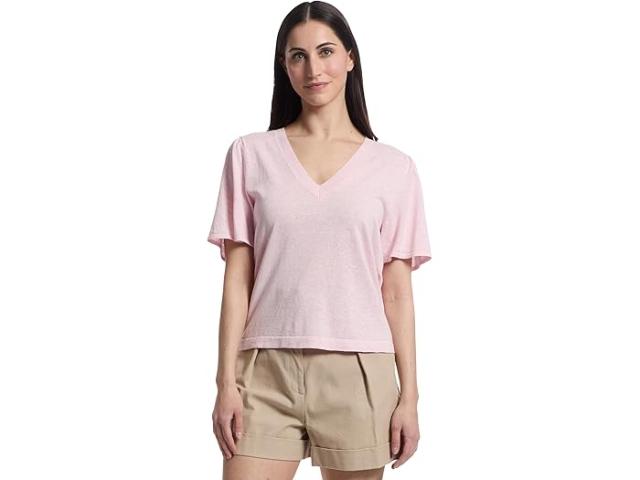 (取寄) リラ P レディース ショート スリーブ V-ネック セーター Lilla P women Short Sleeve V-neck Sweater Wildflower