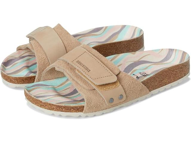 (取寄) ビルケンシュトック レディース オーイタ プリンテッド フットベッド Birkenstock women Oita Printed Footbed Sandcastle
