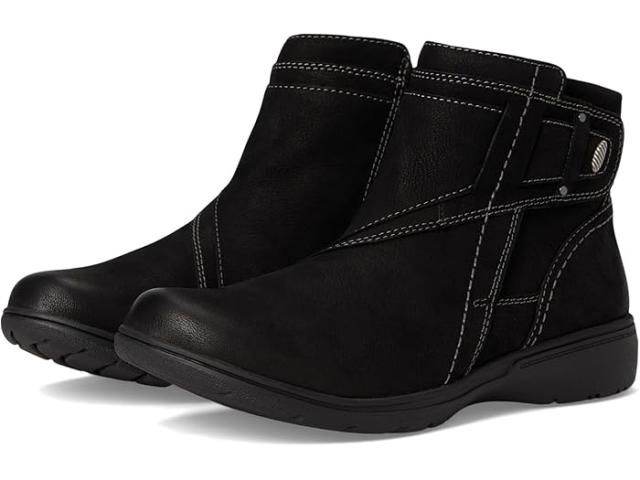 (取寄) クラークス レディース カーリー スタイル Clarks women Carleigh Style Black Nubuck